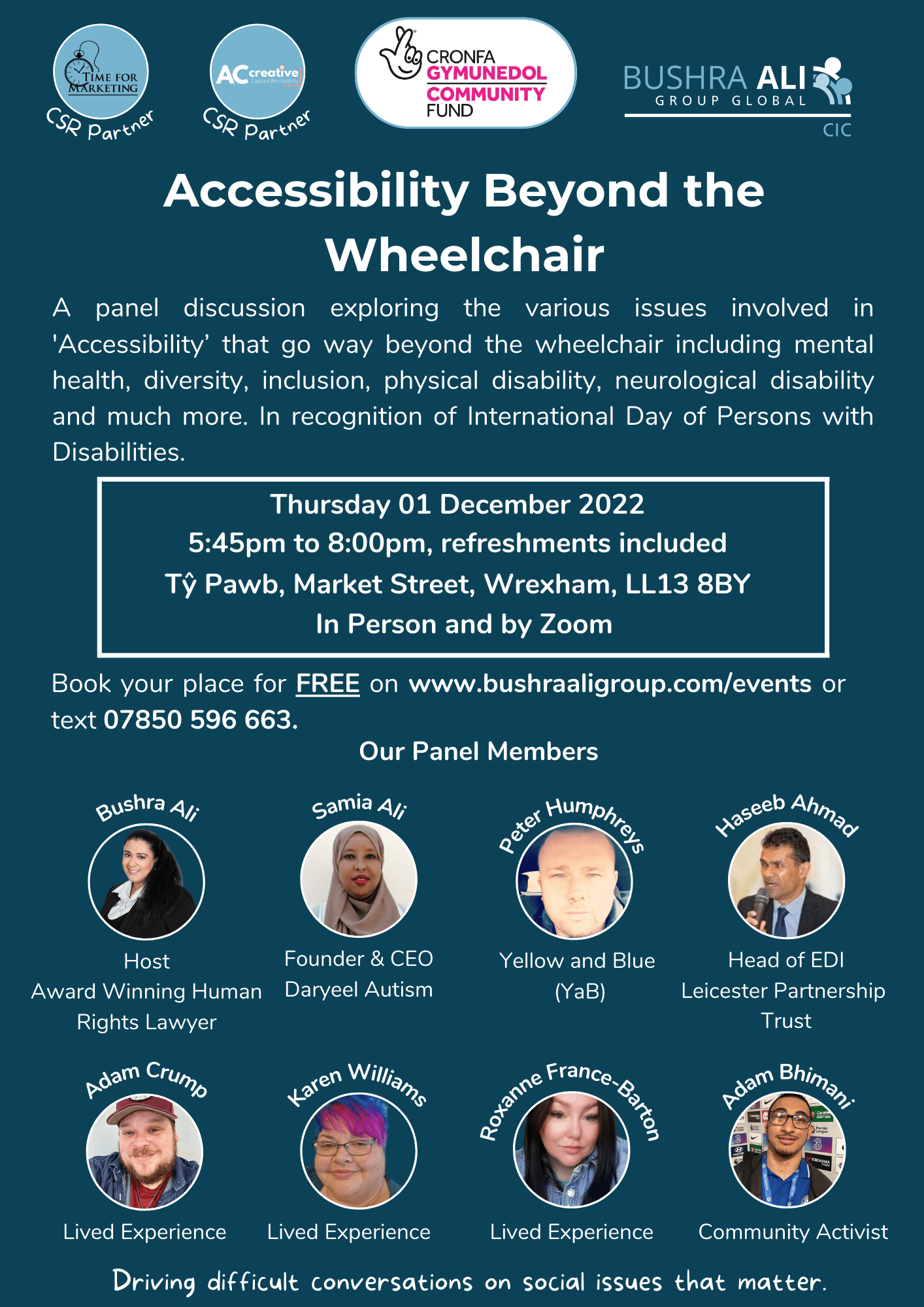 Accessibility Beyond the Wheelchair / Hygyrchedd Tu Hwnt i’r Gadair ...